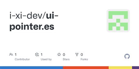 Github I Xi Dev Ui Pointer Es