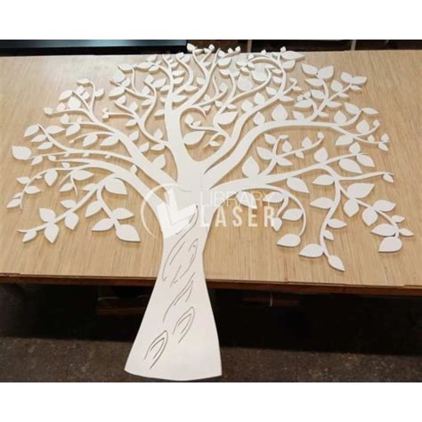 Tree Design Case For Laser Cutting