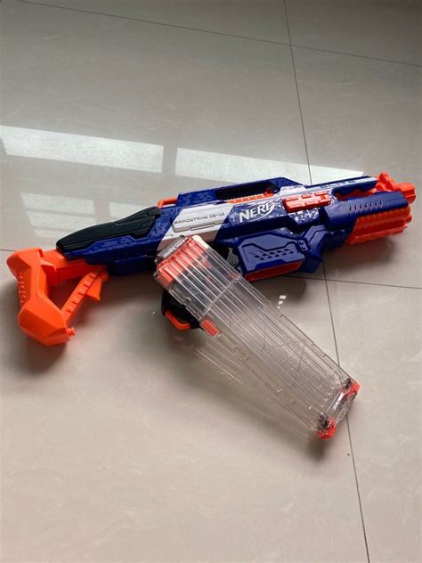 Nerf Rapidstrike Cs 18 Motorized Hobbies And Toys Toys And Games On