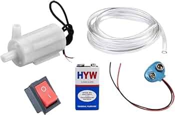 ERH India Micro DC V High Power Project DC Motor With Submersible Mini Water Pump Kit Double