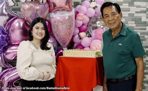 Ben Abalos Birthday Wish For Granddaughter Dont Grow Up Too Fast