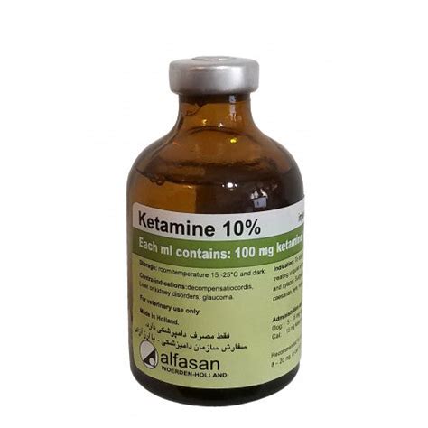 Alfasan Ketamine Solution For Injection 10ml Laros