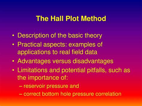 Review The Hall Plot Method Ppt Download