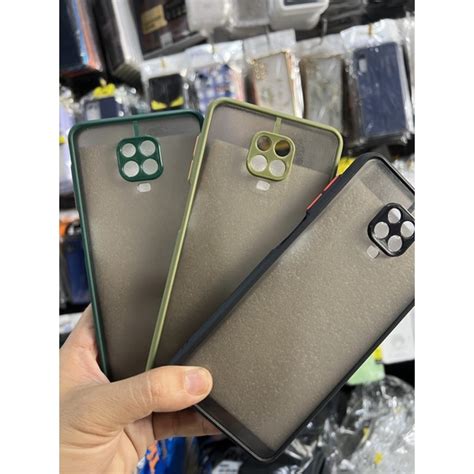 Xiaomi Redmi Note9 Pro Case With Flexible Color Border Matte Back