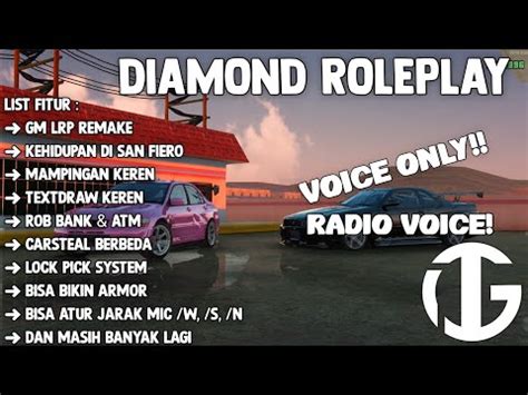 SERVER VOICE ONLY DIAMOND ROLEPLAY GTA SAMP INDONESIA YouTube