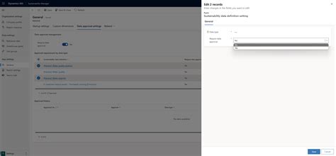 Data Approval Management Preview Microsoft For Sustainability Microsoft Learn