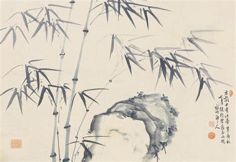 徐世昌 竹石图2015年秋季艺术品拍卖会浙商拍卖拍品价格图片拍卖专场拍卖会预展拍卖会结果卓克拍卖频道