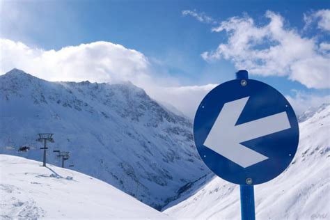 Ski Slope Colors Meaning Piste Markings On Ski Runs