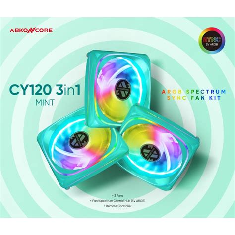 Jual FAN ABKONCORE CY ARGB SPECTRUM SYNC In Shopee Indonesia