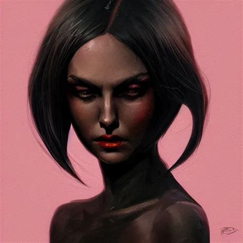 Dark Queen Highly Detailed Full Body Digital Stable Diffusion