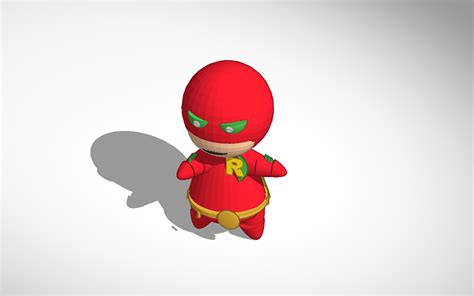 3d Design Blocky Robin Techf Tinkercad