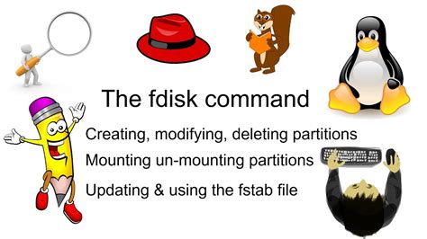 The Fdisk Command Creating Modifying And Deleting Partitions The