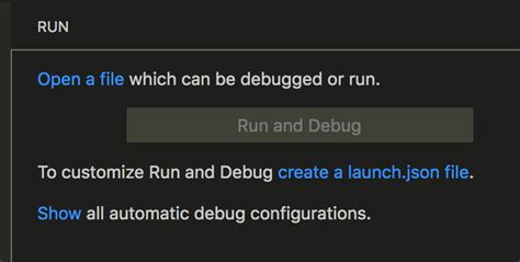 Debug Viewlet Doesnt Show Configurations · Issue 107728 · Microsoft