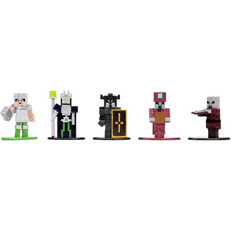 Jada Minecraft Nano Metál Figura Szett 18 Db Os 7 Széria Gyerekajándék