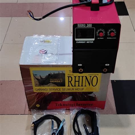 Jual Mesin Las MMA RHINO 300 A DC Inverter 1 Phase 220 Volt Travo Trafo Las Jakarta Barat