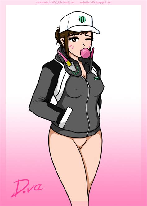 D Va In Hat Jacket By S2X Hentai Foundry