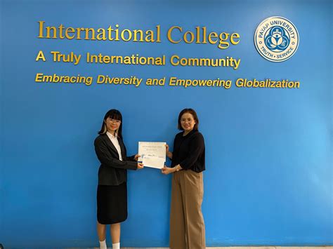 Miss Nang Num Oo Majoring In Hospitality Industry Management Him The International College
