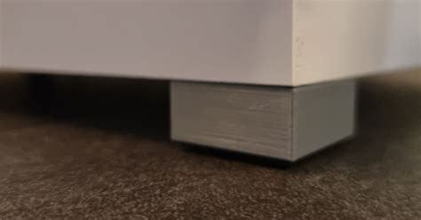 Ikea Kallax Feet Fuß By Johann Haag Download Free Stl Model