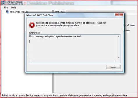 Tip Visual Studio 2008 Fails To Debug WCF Web Service Spacebug Open