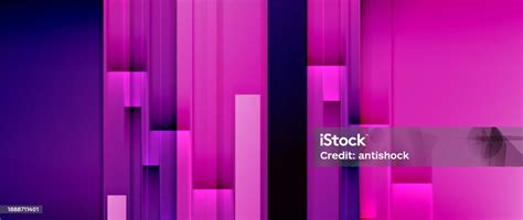 선은 역동적인 기하학적 배경입니다 벡터 일러스트 레이 션 벽지 배너 배경 카드 책 일러스트 랜딩 페이지 3차원 형태에 대한 스톡 벡터 아트 및 기타 이미지 Istock