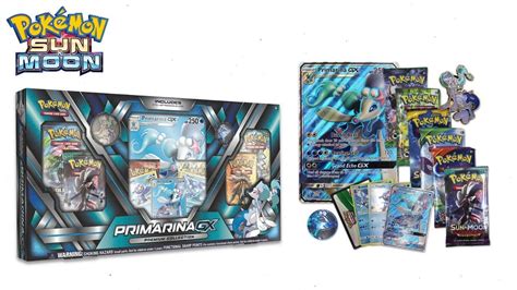 Pokemon Tcg Primarina Gx Premium Collection Box Card Game 2 Player