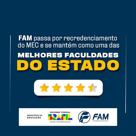 FAM Oferece Mais De 150 Bolsas De Estudos Integrais Via PROUNI FAM