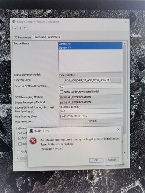 Configuration In Range Doppler Terrain Correction Microwave Toolbox Step Forum