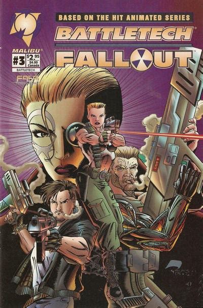 Battletech Fallout 3 By Malibu Comics Spartan Comics
