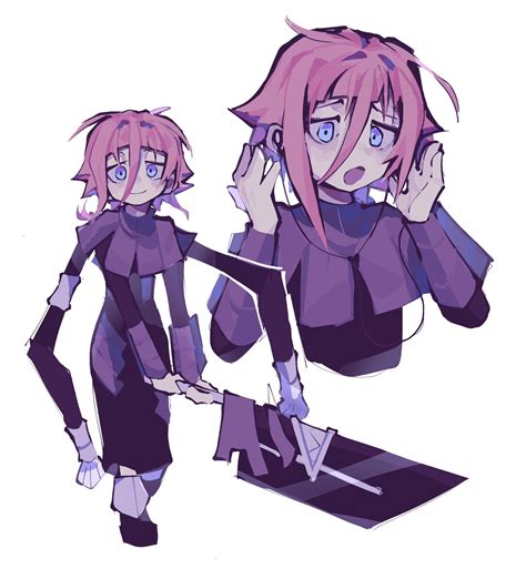 Safebooru 1other O Adapted Costume Alternate Eye Color Androgynous