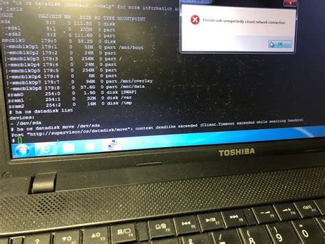 SSD Data Migration Datadisk Move Dev Xxx Fails Configuration Home