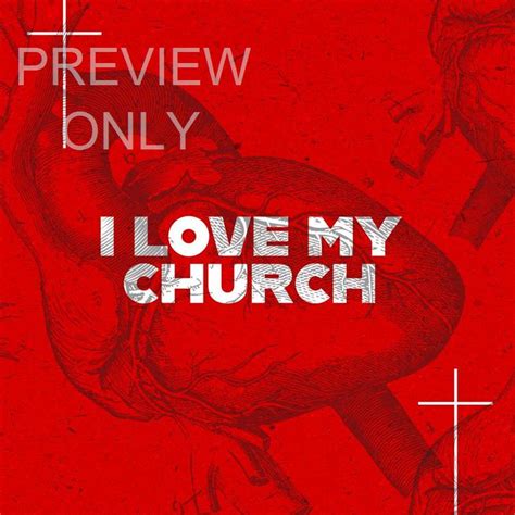 I Love My Church Social Square Title Church Visuals Worshiphouse Media