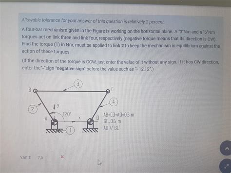 Solved Allowable Tolerance For Your Answer Of This Question