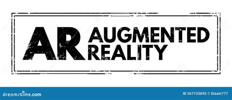 Ar Augmented Reality Interactive Experience Of A Real World
