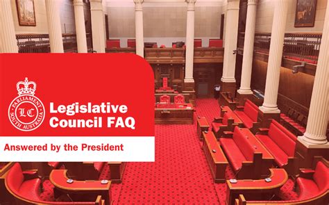 Legislative Council Faq Parliament Of South Australia