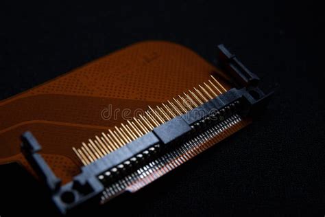 Cf Memory Card Interface Stock Image Image Of Electronic 183887937