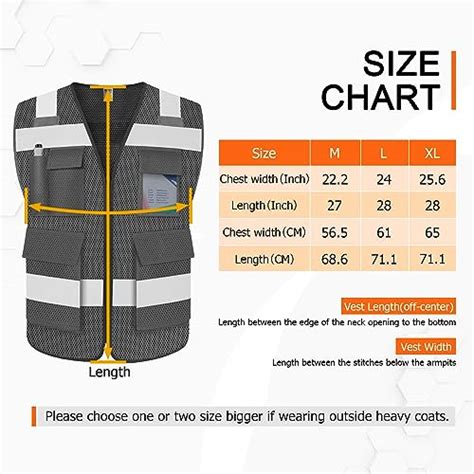 Tccfcct Mesh High Visibility Vest 5 Pockets Reflective
