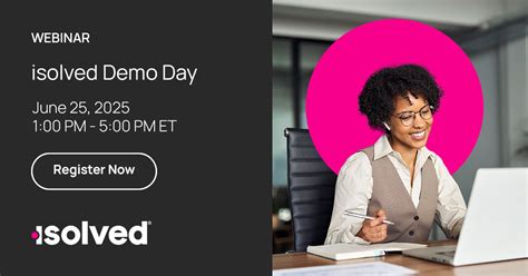 Seven Isolved Demos One Day Dont Miss Out Jun 25 2025 Isolved Hcm Events