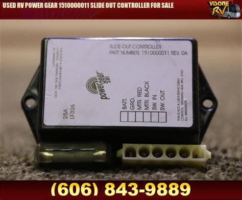 Rv Components Used Rv Power Gear 1510000011 Slide Out Controller For