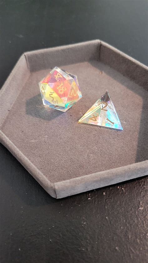 Glass Dice Set Rdice