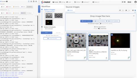 Console Panel Imatest Console Panel Imatest