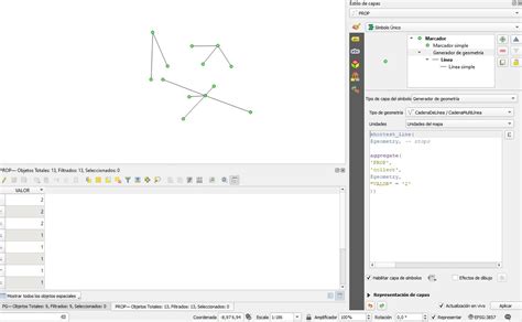 Qgis Count The Number Of Features Joined By Shortestline Function Conditioned Geographic
