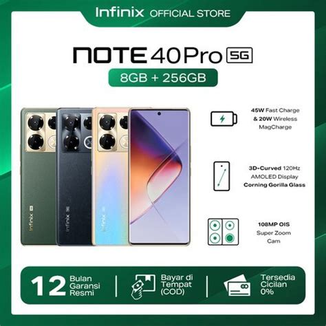 Jual Infinix Note Pro G Gb Up To Gb Extended Ram Dimensity Fhd D