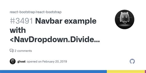 Navbar Example With Throws Exception Issue 3491 React Bootstrap