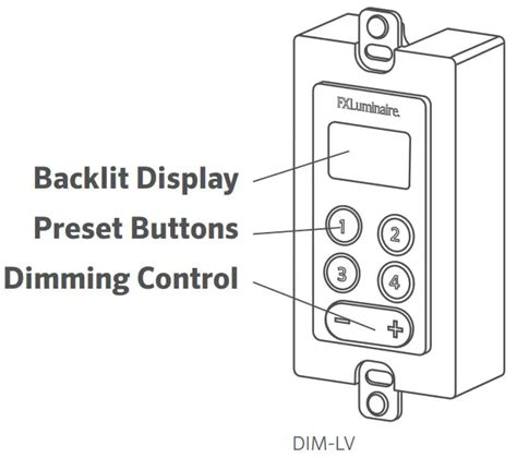 FXLuminaire DIM LV Spot Light Installation Guide