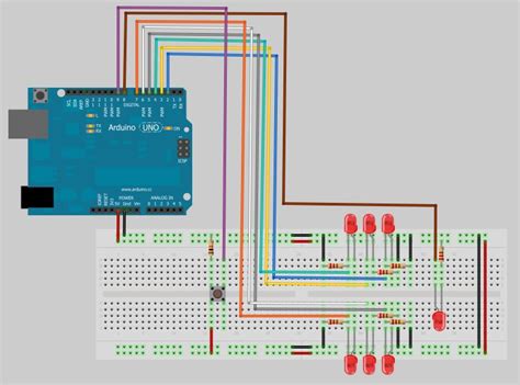 arduino by myself dado eletrônico led dice
