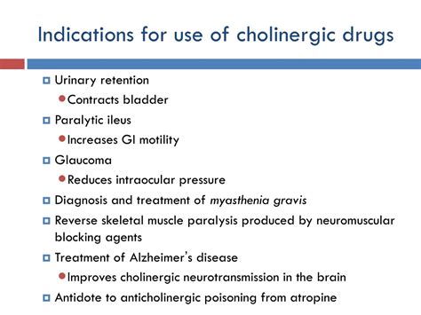 Anticholinergic Drugs Used In Urinary System Image To U