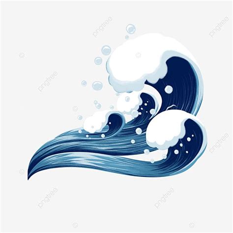 รูปเกลียวคลื่น Png คลื่นทะเล หยดน้ำ ท้องฟ้าสีครามภาพ Png และ Psd สำหรับดาวน์โหลดฟรี ภาพวาด