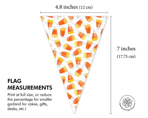 Candy Corn Bunting Greengate Images