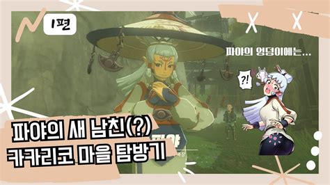 젤다 왕눈 파야의 왼쪽 엉덩이에는 Xx가 있다 카카리코 마을 탐방기 Youtube