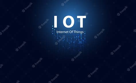 Premium Vector Abstract Technology Futuristic Concept Internet Of